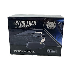 Star Trek The Official Discovery Starships Collection | Section 31 Drone with Magazine Issue 25 by Eaglemoss Hero Collector