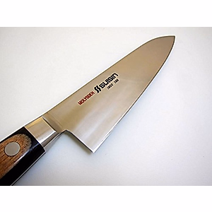 Houcho.com Suisin Inox Western-Style Knife Series, Genuine Sakai-Manufactured, Inox Steel 7.1” (180mm) Santoku/Gyuto Knife