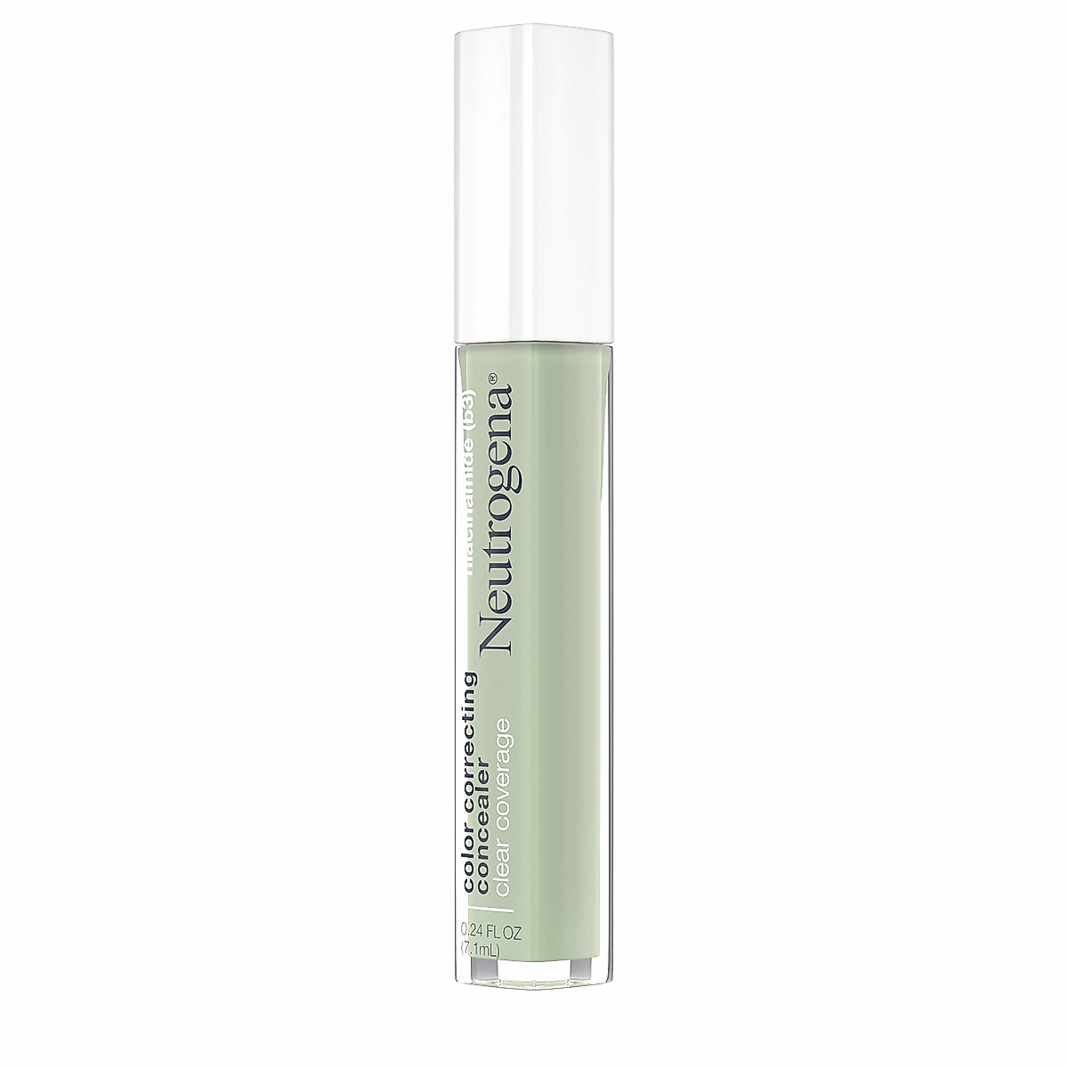 Neutrogena Clear Coverage Color Correcting Lightweight Face Concealer Makeup with Niacinamide & Green Pigment to Help Reduce Redness, 0.24 Fl Oz