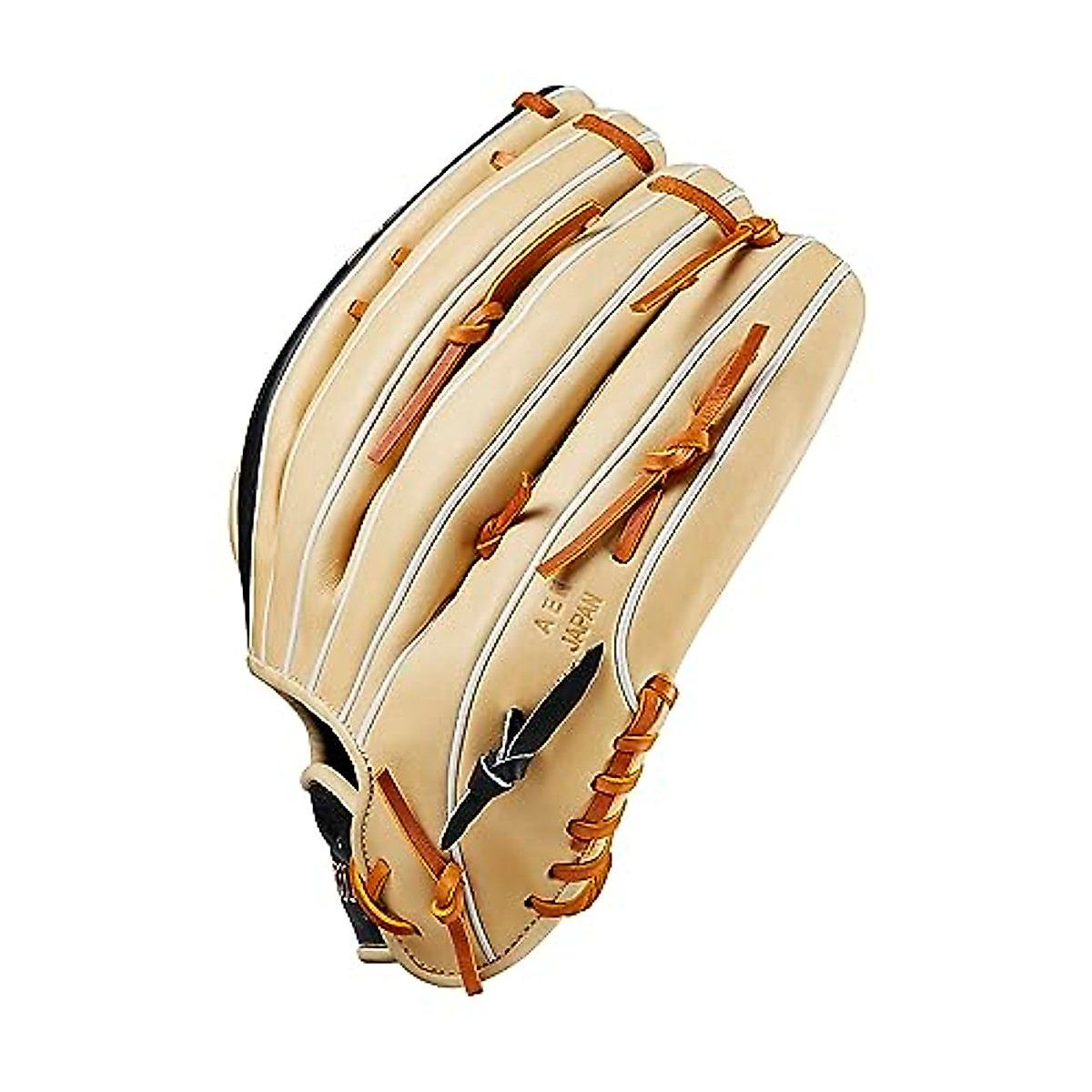 Wilson 2024 A2K 1810 12.75” Outfield Baseball Glove - Left Hand Throw, Blonde/Black/Saddle Tan