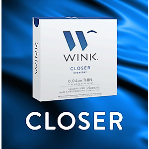 WINK Closer Condoms, 24 count