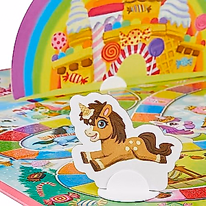 Hasbro Gaming Candy Land Unicorn Edition Preschool Board Game | Unicorn Games for Girls & Boys | 2-4 Players | Ages 3+ (Amazon Exclusive)