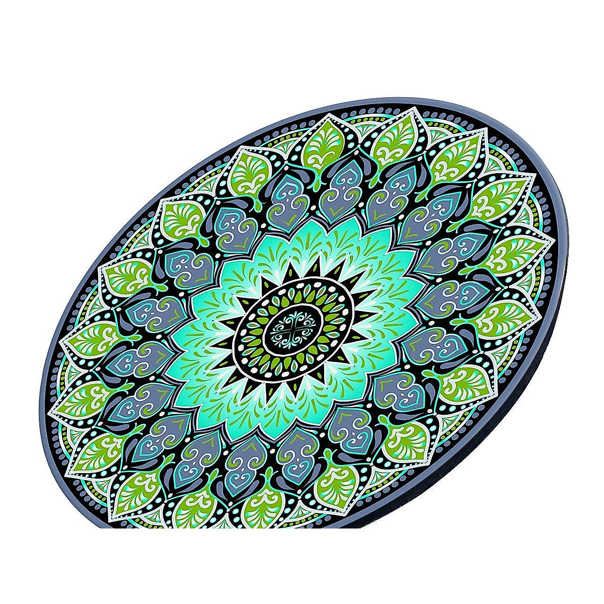 HASTA LA RAIZ | Mexican Handmade Cheese Board covered with resin. Ideal for Charcuterie Platter & Serving Tray. Model: Mandala.