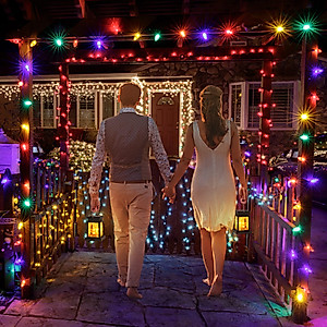 PAMKER 2 Pack Outdoor Solar Lights Christmas Solar Lanterns Outdoor Waterproof Hanging Lantern Decorative Outdoor Solar Lamp LED Solar Powered Lighting for Table Garden Patio Yard Party Black