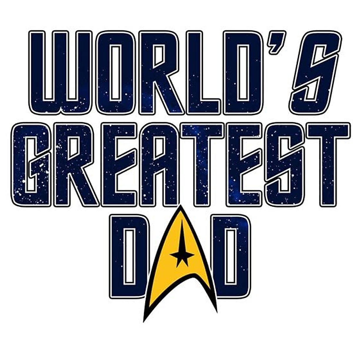 CafePress Star Trek World's Greatest Dad Mug Ceramic Coffee Mug, Tea Cup 11 oz