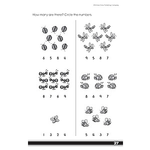 School Zone Get Ready for Kindergarten Workbook: 48 Pages, Pre-K, Preschool, Kindergarten, Letters, Numbers, Shapes, Colors, Matching, Ages 3 to 6 (Little Get Ready! Book Series)
