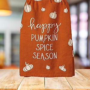 Thanksgiving Pumpkin Spice Kitchen Towel Fall Autumn Home Decor, Set of 2, Kitchen Decorations