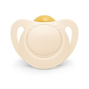 NUK for Nature™ Natural Rubber Pacifier, 4-Pack, Neutral, 0-6M