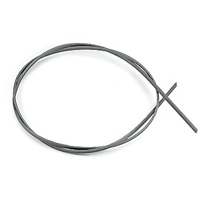Othmro 1Pcs 3.28ft ABS Plastic Welding Rods, Gray 1/5"x1/81" (WxTHK) ABS Plastic Shell Repair Rods Welder Sticks for Daily Plastic Repair, Car bumper Plastic Repair, Hot Air Gun