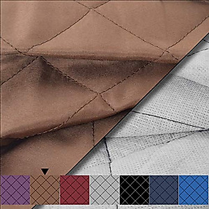 MDSTOP 5 Pockets Remote Control Holder, Magazine Rack, Space Saver Organizer, Draped Over Sofa, Couch, Recliner Armrest(Coffee)