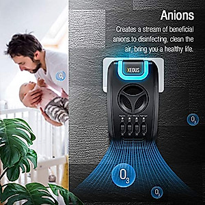 4 in 1 Multifunctional Electromagnetic Ultrasonic Pest Repeller - Anion Generator - Night Light - Pest Control mosquitoes, ants, cockroaches, spiders, ticks, fleas, scorpions, mice, rats, bats, etc.