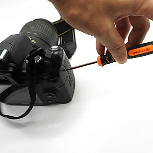 Precision Screwdriver Set of 6, TECKMAN Phillips and Flathead Screwdriver Set with Magnetic Tips and Non-Skid Handle,Small Repair Tool Kit for Eyeglasses/iPhone/Computer/Jewelry/Watch/Electronics