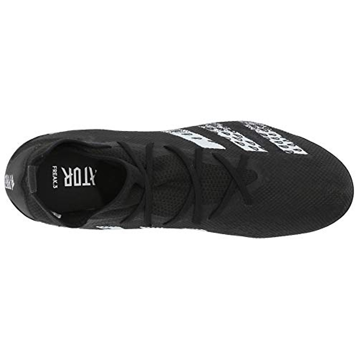 adidas Predator Freak .3 Firm Ground Soccer Shoe (mens) Black/White/Black 9.5