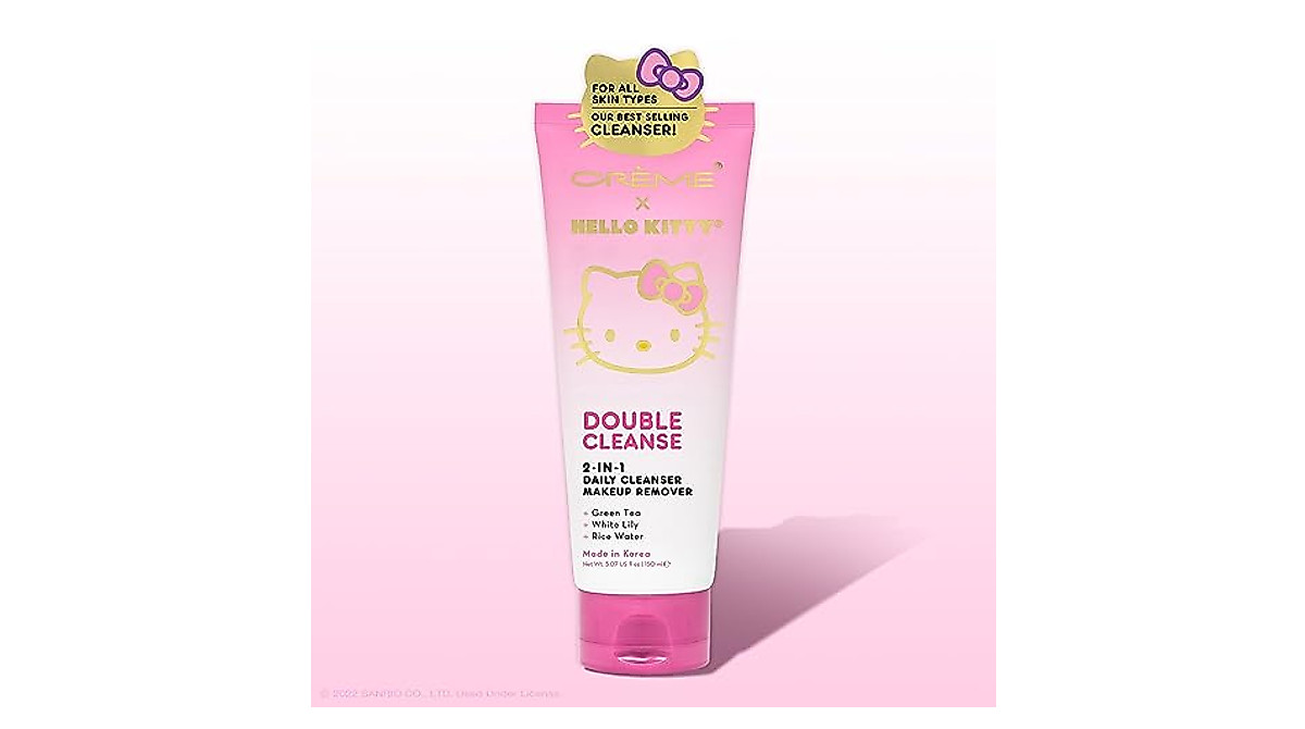 The Crème Shop x Hello Kitty Kawaii Klean Vault: Klean Beauty Skincare with Facial Cleanser ...