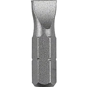 Bosch 2609255908 25mm Screwdriver Bit LS with Standard Quality for Slotted Screws (2 Pieces)