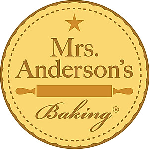 Mrs. Anderson’s Baking Oblong Rectangular Baking Dish Roasting Lasagna Pan with Handles, Ceramic, Rose, 13-In x 9-In x 2.5-In