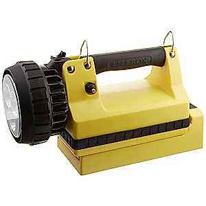 Streamlight 45881 E-Spot Firebox Lantern Vehicle Mount System with DC Charge Cord and Mounting Rack, Yellow