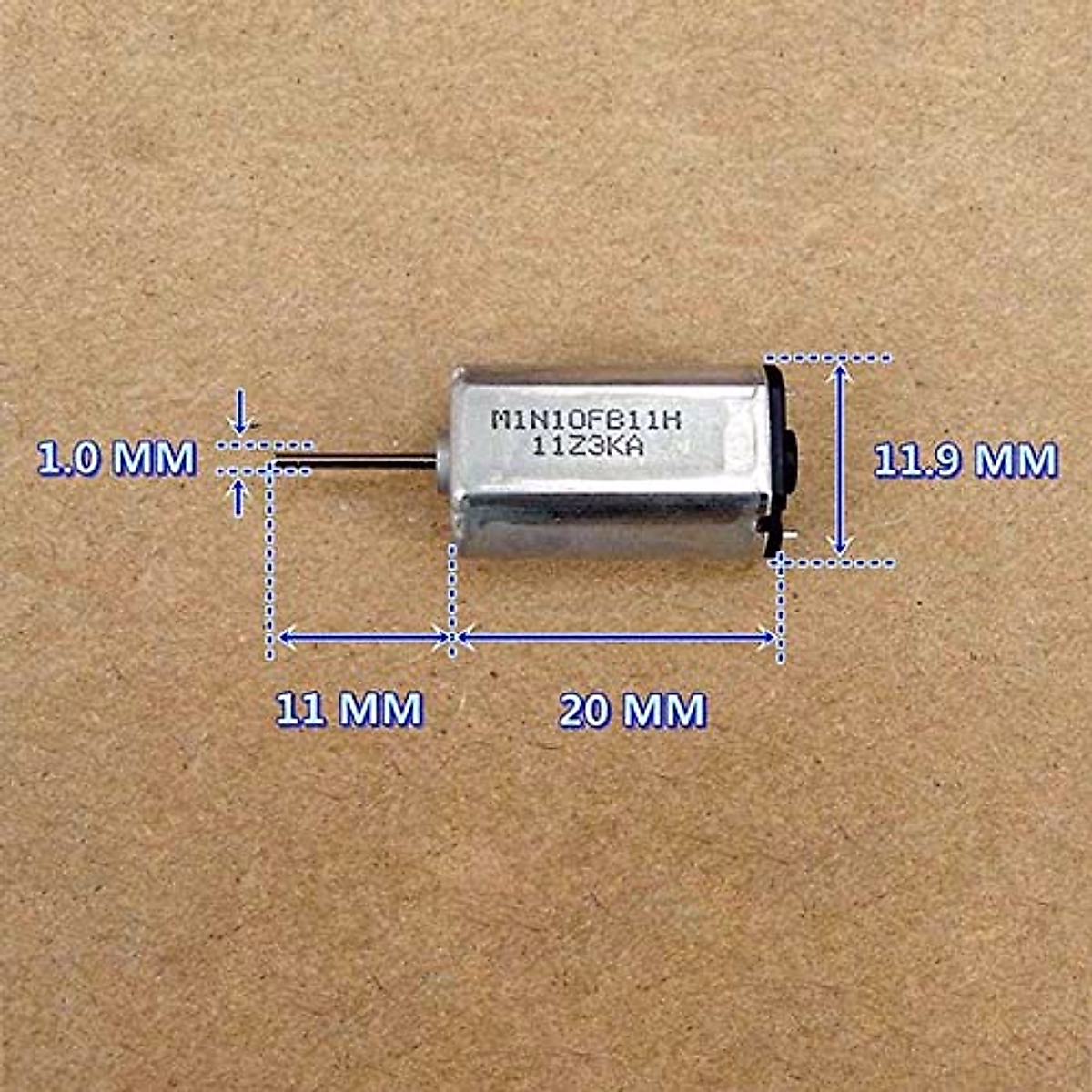 caihv-Dc Motor Durable, N30 Minebea Motor, High Speed High Torque Precious Metal Brush Mini Motor, DIY Aircraft RC Drone Kid's Toy, Accessories