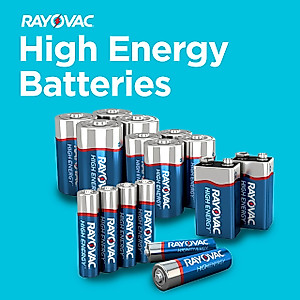 Rayovac High Energy AAA Batteries (30 Pack), Alkaline Triple A Batteries