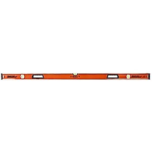 Johnson Level & Tool 1717-7200 Heavy Duty Aluminum Box Level, 72", Orange, 1 Level