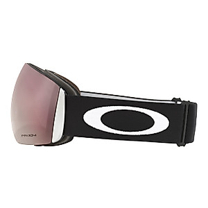 Oakley mens Flight Deck, Matte Black W/Prizm Hi Pink Iridium , Large