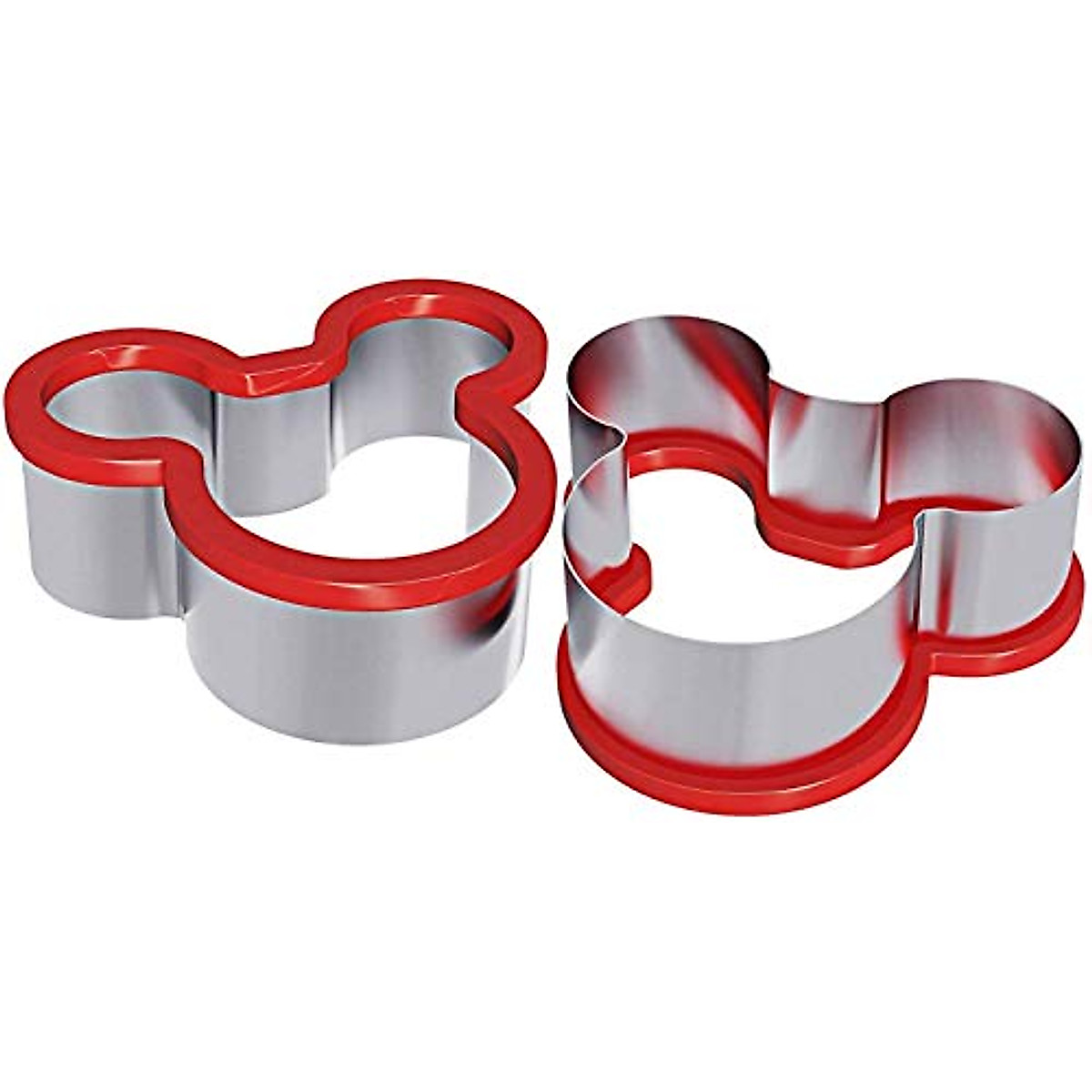 Stainless Steel Mickey Mouse Cookie Cutter/Kids Sturdy Cutters for Cookies, Sandwiches, Biscuit