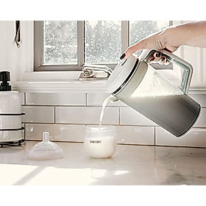 Baby Brezza One Step Motorized Baby Formula Mixer Pitcher – No Air Bubble Electric Mixing For Infant Formula Powder For Baby Bottles - Large Capacity, Mix 28oz Of Formula - Portable For Travel