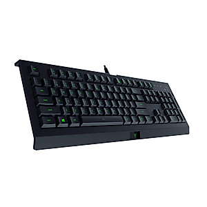 Razer Cynosa Lite Gaming Keyboard: Customizable Single Zone Chroma RGB Lighting - Spill-Resistant Design - Programmable Macro Functionality - Quiet & Cushioned