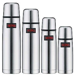 Thermos Light and Compact Flask, Stainless Steel, 350 ml