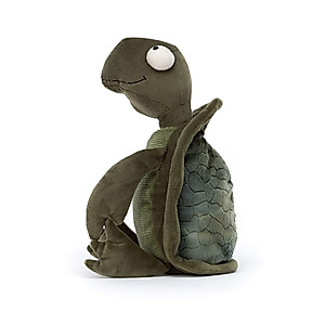 Jellycat Tommy Turtle Stuffed Animal, 12 inches | Reptile Plush Toy | Classic Children's Gift