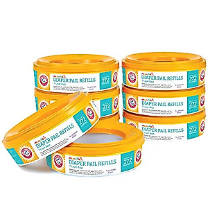Munchkin® Arm & Hammer Diaper Pail Refill Rings, 2,176 Count, 8 Pack (272 Count each)
