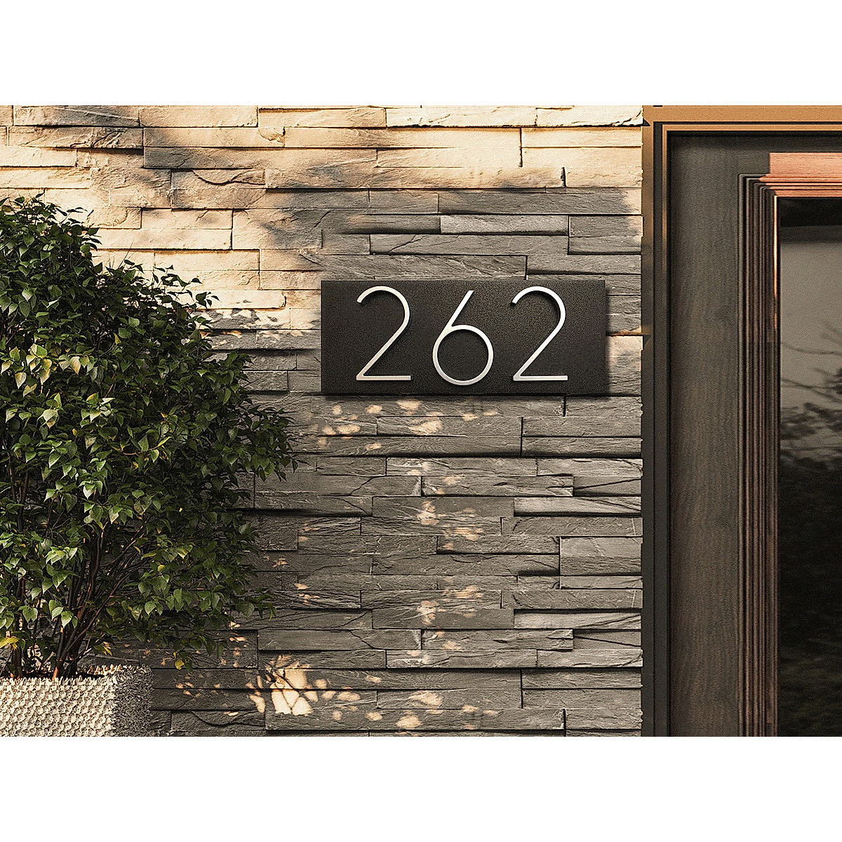 House Numbers | Address number available in Vertical and Horizontal mode | Address number | House address plaque | Personalized gift | Address sign | Modern house numbers | address sign