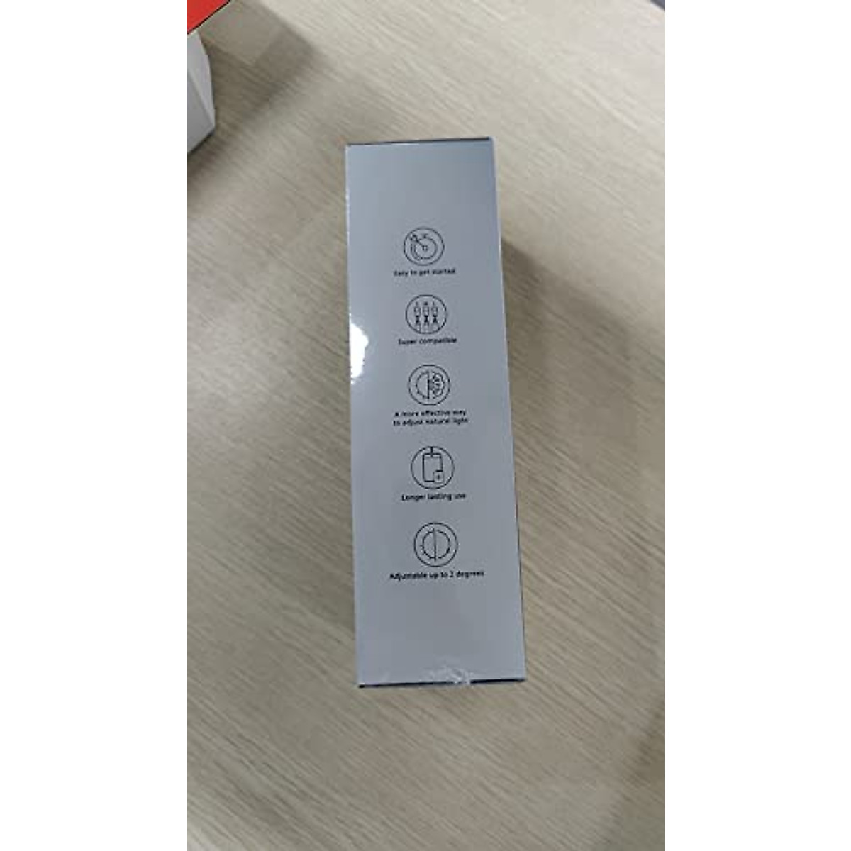 SwitchBot Blind Tilt Motorized Blinds - Smart Electric Blinds with Bluetooth Remote Control, Solar Powered, Light Sensing Control, Add Hub to Make it Compatible with Alexa & Google Home