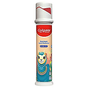 Colgate Kids Toothpaste with Anticavity Fluoride, Llama, ADA-Accepted Fluoride Toothpaste, 4.4 Ounce Pump, Pack of 6