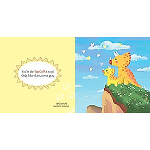 I Love You More, Babysaur: A Sweet and Punny Dinosaur Board Book for Babies and Toddlers (Punderland)