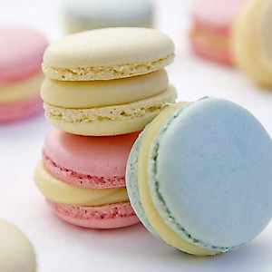 Rock the Fork Macaron Mats (Premium 2-pack) NonStick Silicone Macaron Sheets. Macaron Silicone Baking Mats are designed for style & function by Chefs for Chefs. 11 5/8 x 16 1/2 Inch