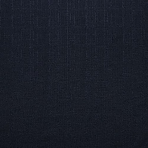 Exclusive Home Loha Linen Grommet Top Curtain Panel Pair, 54"x108", Peacoat Blue