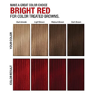 No Fade Fresh Bright Red Hair Color Depositing Conditioner with BondHeal Bond Rebuilder - Maintain & Refresh Bright Red Color, Deep Conditioner Hair Mask - Sulfate, Paraben & Ammonia Free 6.4 oz