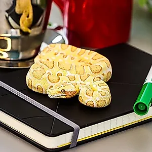 Safari Ltd. Albino Burmese Python Figurine - Lifelike 5.5" Snake Figure - Educational Toy for Boys, Girls, and Kids Ages 3+