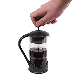 Clever Chef French Press Coffee Maker, Maximum Flavor Coffee Brewer with Superior Filtration, 2 Cup Capacity, Black