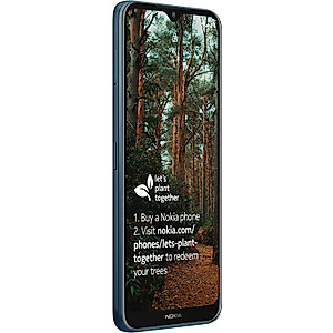 Nokia G50 Dual-SIM 128GB + 4GB RAM (GSM Only | No CDMA) Factory Unlocked 5G Smartphone (Ocean Blue) - International Version