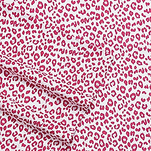 Betsey Johnson - Full Sheets, Silky & Lightweight Bedding, Fade & Wrinkle Resistant (Leopard, Full)