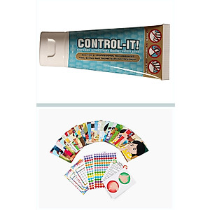 Control-It Natural Nail Biting & Thumb Sucking Solution | 100% Natural Kid Safe Bitter Taste Deterrent | Gentle on Skin, Teeth, Nails | Kids, Adults & Teens | 21 Consecutive Days To See Results