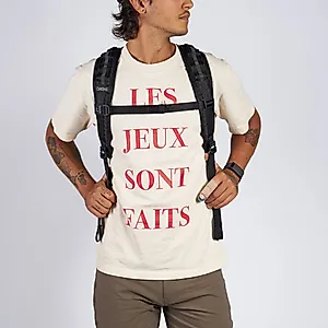 Chrome Industries Barrage Cargo Laptop Backpack - Waterproof 15 Inch Laptop Bag, Navy Tritone, 22 Liter