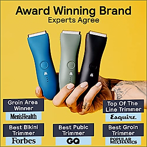 MERIDIAN Original Ball Trimmer Men, Body Hair Trimmer Men, Ball Shaver Men, Pubic Hair Trimmer Men, Body Shaver Men, Body Trimmer for Men, Body Groomer for Men, Man Scape with Meridian Sage