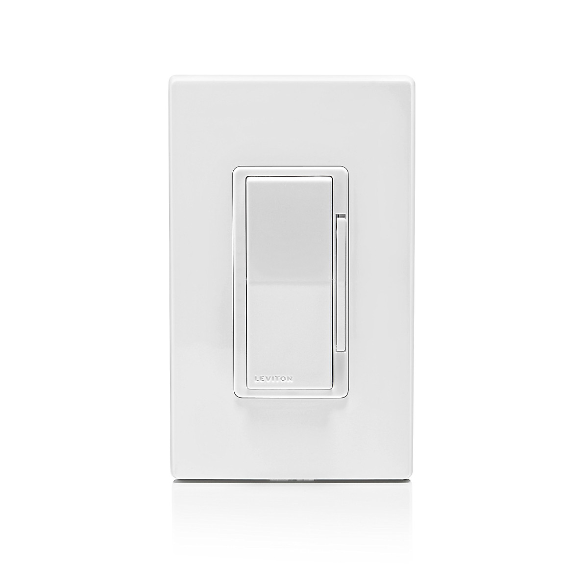 Leviton Decora Digital Dimmer Switch for Dimmable LED, Halogen and Incandescent Bulbs, DDL06-1LZ, White