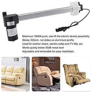 Enhance Your Comfort with The Power Recliner Sofa Motor Actuator 333mm Stroke, IPX4 Protection, DC29V for Electric Sofas and Lift Chairs