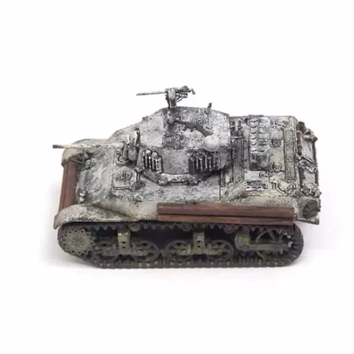 FloZ for S-Model US M5A1 Stuart Light Tank Snow Coating 1/72 Tank Pre-Built Model
