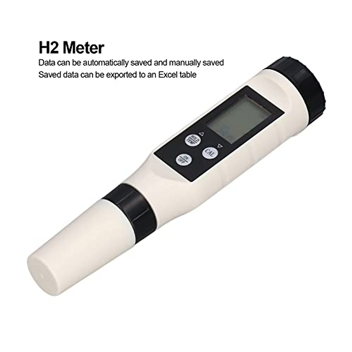 Hydrogen Water Tester, H2 Meter Hydrogen Tester Portable Water Quality Content Detection Probe BLE‑9002,for The aquaculture Industry Hospitals Swimming Pools Household tap Water Quality Testing