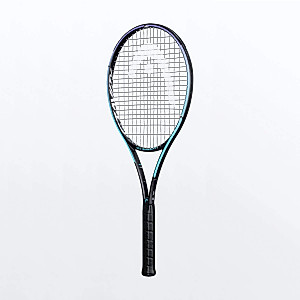 HEAD Instinct Kids Tennis Racquet Beginners Pre-Strung Head Light Balance Jr Racket - 25 Inch, Light Blue/White